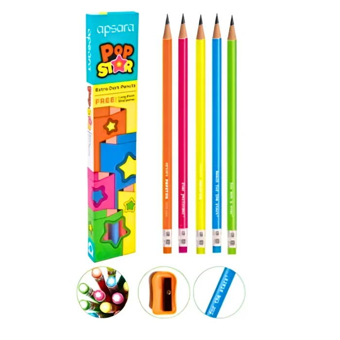Apsara Popstar 2B Pencil – Poihai